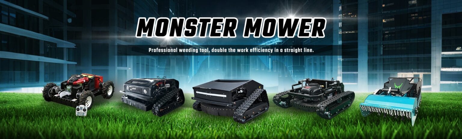 Advantages of remote control lawn mower compared with traditional lawn ...
